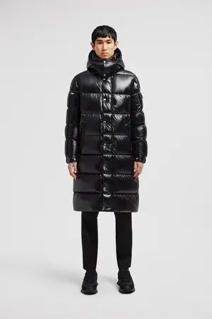 Moncler Hanoverian Hooded Long Down Jacket