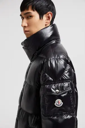 Moncler Hanoverian Hooded Long Down Jacket