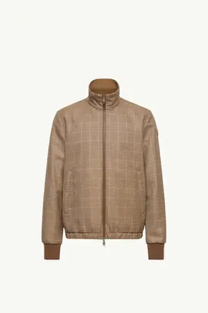 Moncler Frothive Reversible Wool Jacket - Brown