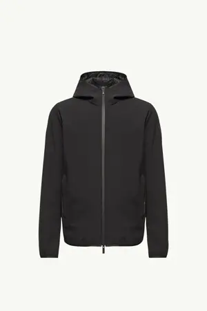 Moncler Ciampolin Hooded Down Jacket - Black
