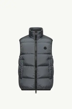 Moncler Gabas Down Vest - Grey