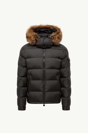 Moncler Mayaf Hooded Short Down Jacket - Black