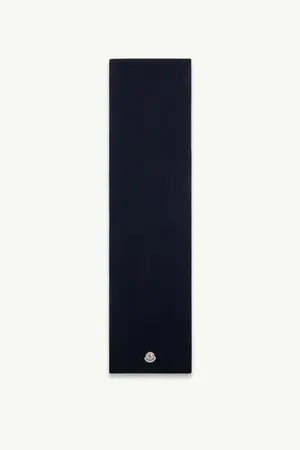 Moncler Wool Scarf - Blue