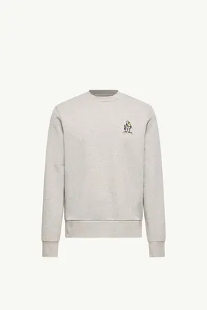 Moncler Monduck Cotton Sweatshirt - Grey