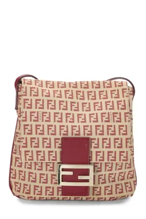 Fendi Zucchino Canvas Crossbody Bag