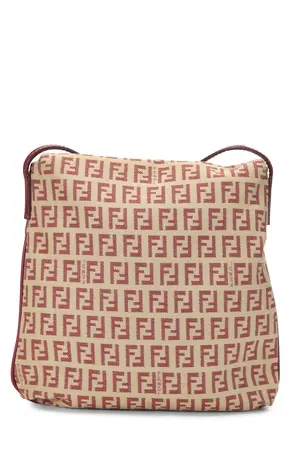 Fendi Zucchino Canvas Crossbody Bag