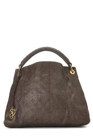 LOUIS VUITTON Artsy Monogram Python Bag