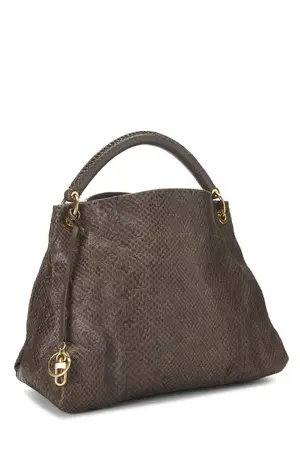 LOUIS VUITTON Artsy Monogram Python Bag