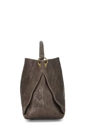 LOUIS VUITTON Artsy Monogram Python Bag