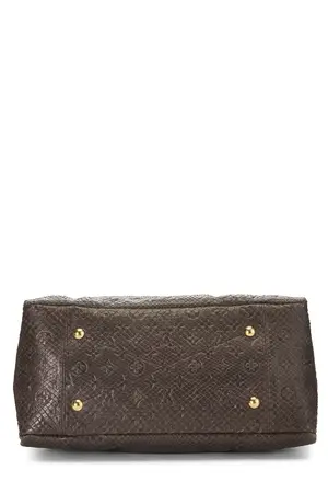 LOUIS VUITTON Artsy Monogram Python Bag