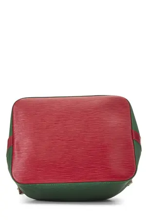 LOUIS VUITTON Bicolor Borneo Green & Red Epi No
