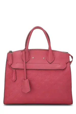 LOUIS VUITTON Orient Monogram Empreinte Pont Neuf - Red