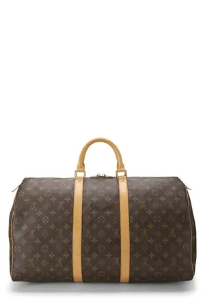 LOUIS VUITTON Monogram Keepall Bag 50