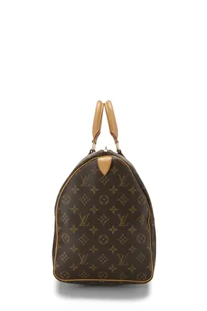 LOUIS VUITTON Monogram Keepall 45 Duffle Bag - Brown