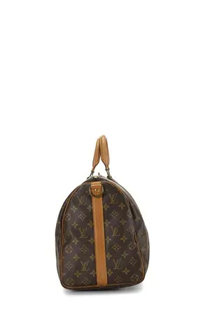 LOUIS VUITTON Monogram Keepall Bandouliere Bag 45