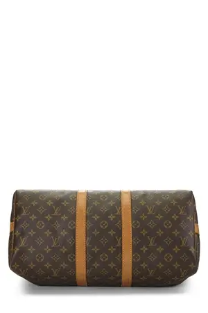 LOUIS VUITTON Monogram Keepall Bandouliere Bag 45