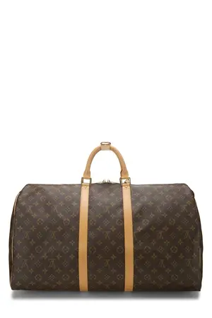 LOUIS VUITTON Monogram Keepall 55 Duffle Bag
