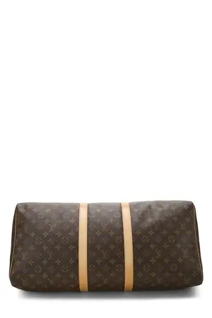 LOUIS VUITTON Monogram Keepall 55 Duffle Bag