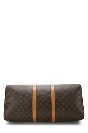 LOUIS VUITTON Monogram Keepall 55 Duffle Bag