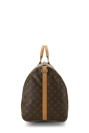 LOUIS VUITTON Monogram Keepall Bandouliere Bag 60