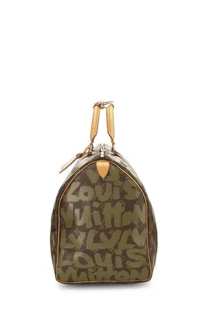 LOUIS VUITTON Stephen Sprouse X Monogram Graffiti Keepall 50 Bag