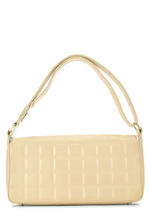 Chanel Chocolate Bar Shoulder Bag - Beige
