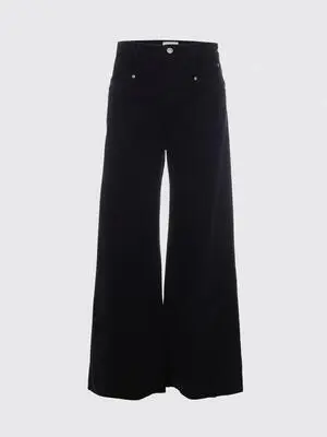 Isabel Marant Étoile Lemony Wide-leg Jeans In Cotton Denim - Black