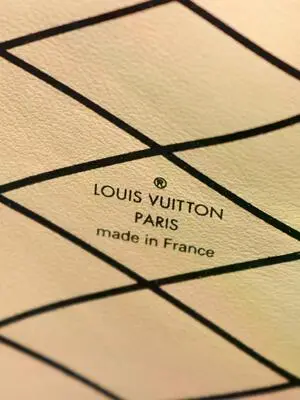 LOUIS VUITTON Monogram Reverse Trunk Clutch Crossbody Bag