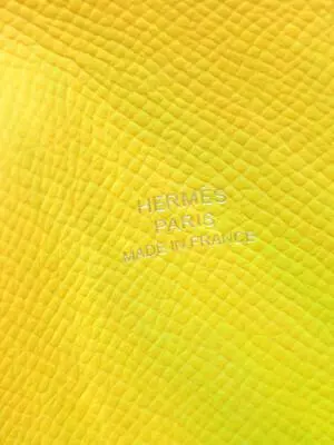 Hermès 2023 Epsom Hermesnap Wallet On Strap Crossbody Bag - Yellow