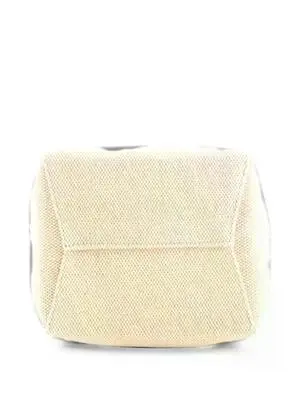 Celine Cailor Canvas Micro Bucket Bag