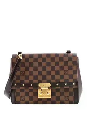 LOUIS VUITTON Damier Shoulder Bag - Brown