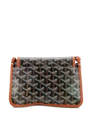Goyard Goyard Plumet Clutch Wallet In Coated Canvas Brown