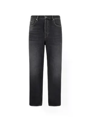 GOLDEN GOOSE Distressed Logo-patch Jeans