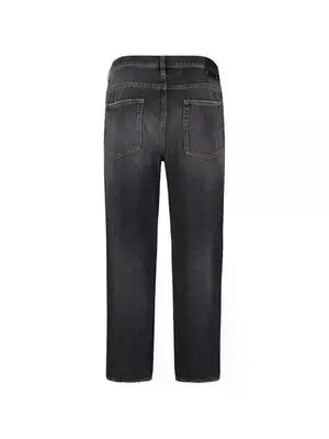 GOLDEN GOOSE Distressed Logo-patch Jeans