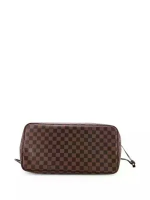 LOUIS VUITTON Neverfull Gm Damier Tote Bag - Brown