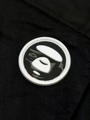 AAPE BY *A BATHING APE Woven Moonface Logo Pants