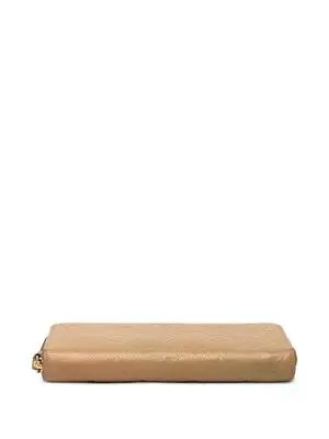 LOUIS VUITTON 2017 Monogram Empreinte Zippy Wallet Long Wallets - Neutrals