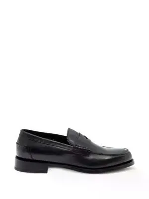 DOUCAL'S Leather Penny Loafers