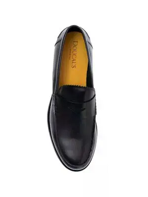DOUCAL'S Leather Penny Loafers