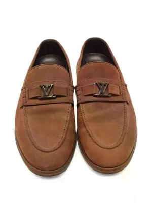 LOUIS VUITTON Suede Loafers