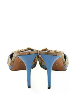 Gucci New Hollywood Horsebit Heeled Sandals