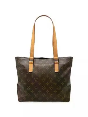 LOUIS VUITTON 2001 Monogram Cabas Piano Tote Bag