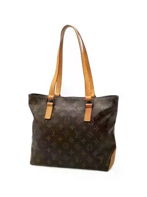 LOUIS VUITTON 2001 Monogram Cabas Piano Tote Bag