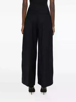 THELATEST Pleated Wide-leg Trousers