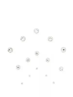 JENNIFER BEHR Crystal Hair Gems Set Of Fifteen