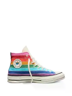CONVERSE Chuck 70 Pride Flag High Top Sneakers