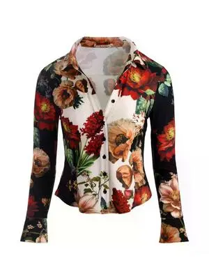 Alice + Olivia Freya Floral-print Shirt