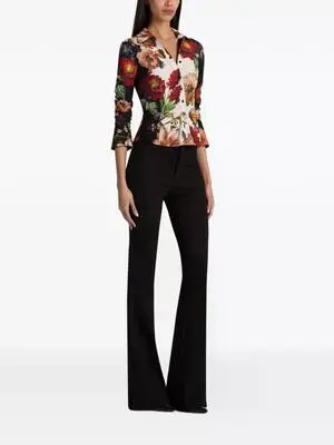 Alice + Olivia Freya Floral-print Shirt