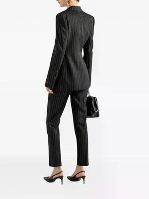 Dolce & Gabbana Turlington Single-breasted Jacket In Pinstripe Wool