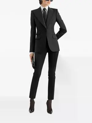 Dolce & Gabbana Turlington Single-breasted Jacket In Bi-stretch Twill
